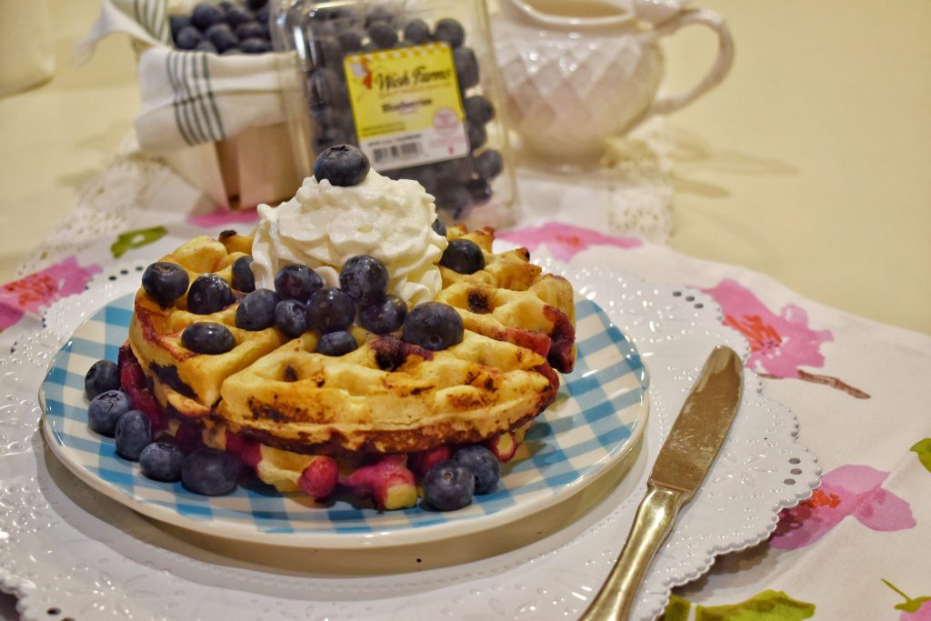 Blueberry Waffles - Wish Farms
