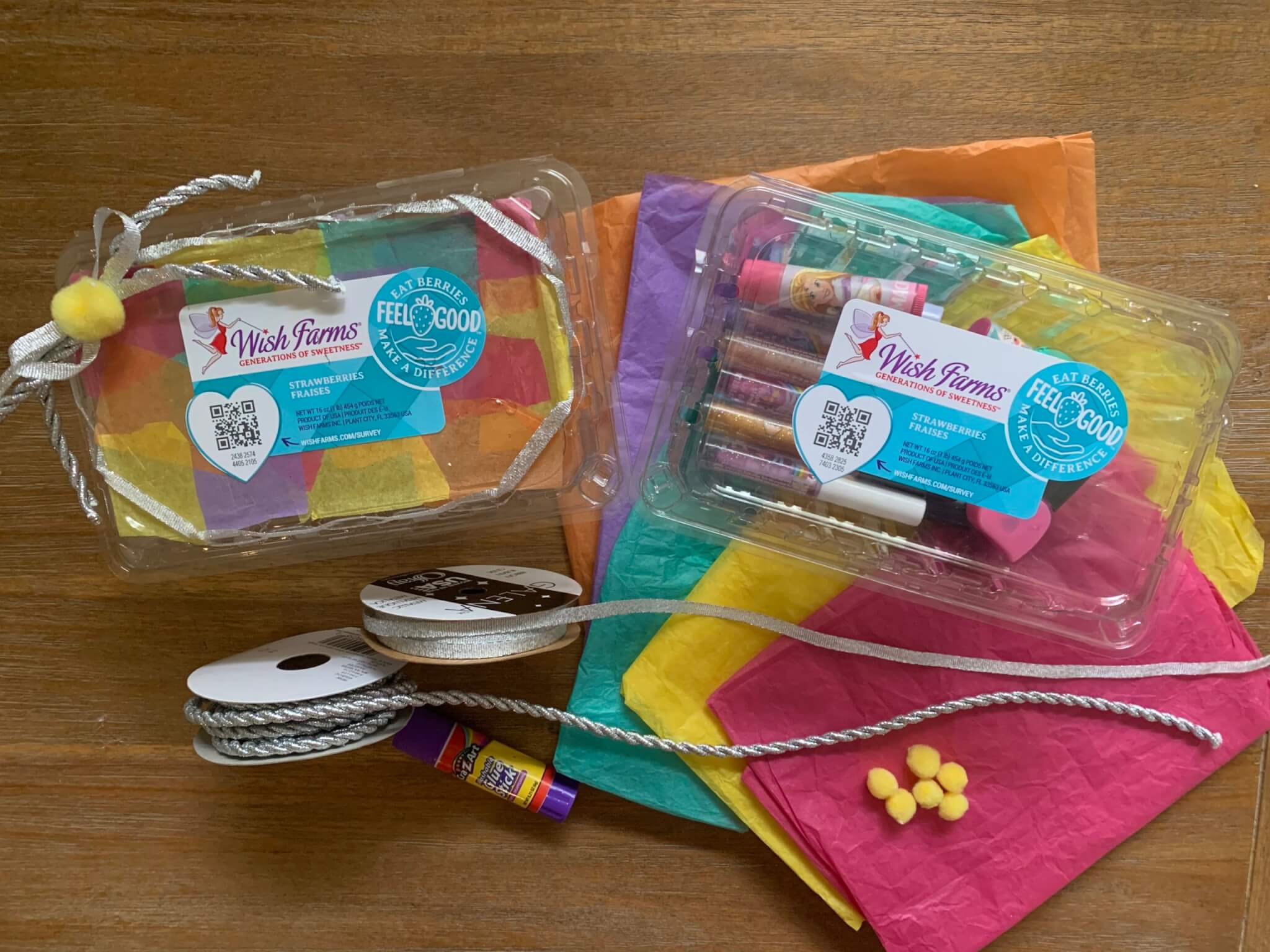 Berry Container Craft for Kids - Wish Farms