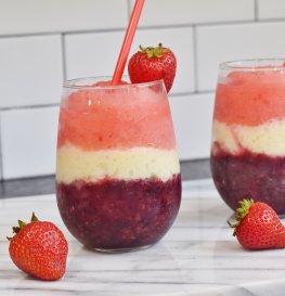 Betsy Ross Berry Boozer Mocktail Recipe | Wish Farms