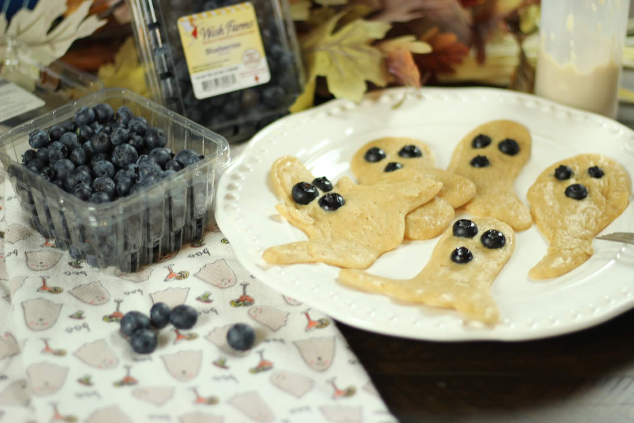 How to Make Spooky Ghost Pancakes - Wish Farms