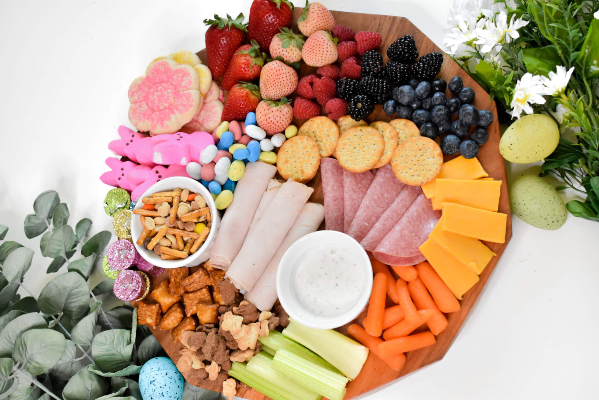 Kid-Friendly Easter Grazing Board - Wish Farms