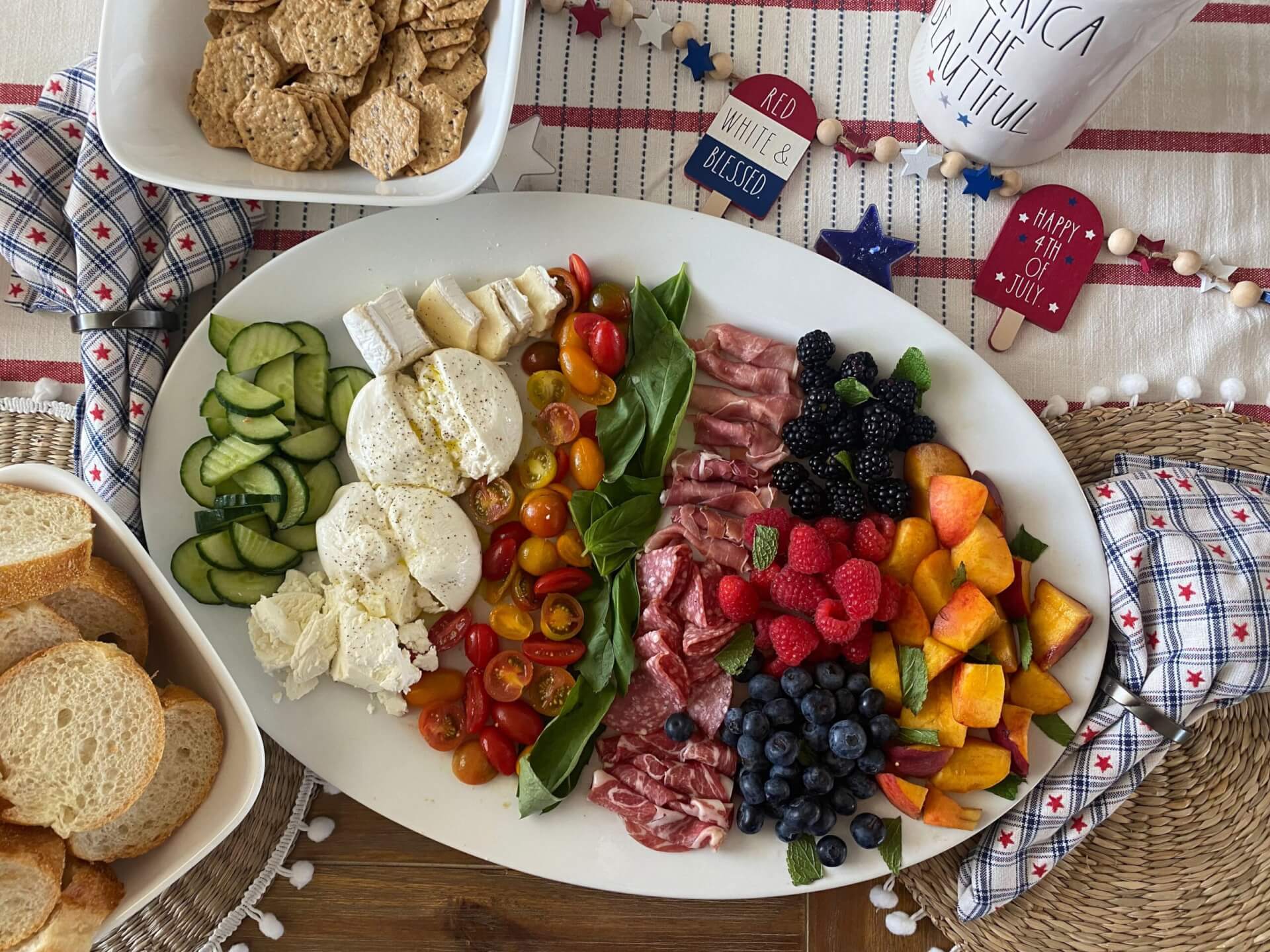 Berry Burrata Sweet & Savory Board - Wish Farms