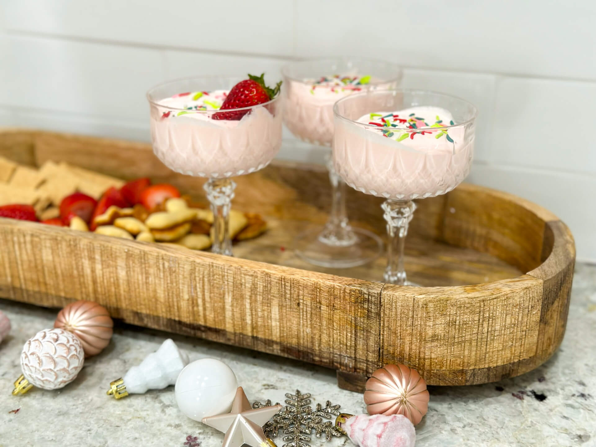 Strawberry Milkshake Cookie Dip | Wish Farms