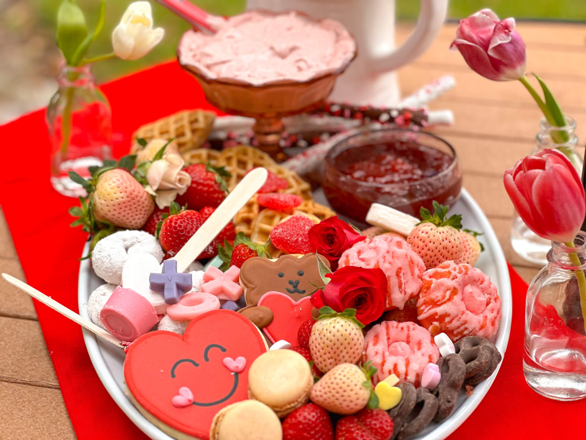 Berry Sweet Valentines Day Brunch Board | Wish Farms