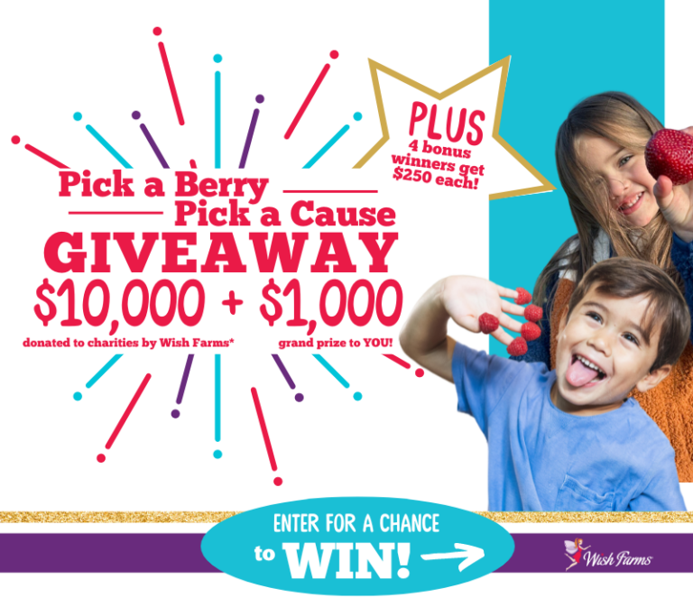 Give Back Giveaway 2023 - Wish Farms