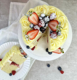 Berry Flag Platter 4th of July Recipe | Wish Farms